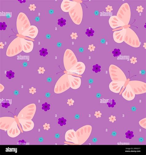 Girly Purple Patterns Backgrounds