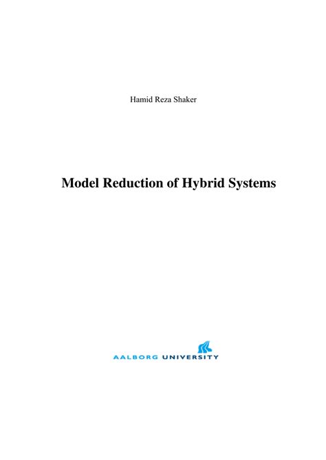 Pdf Generalised Gramian Framework For Model Controller Order