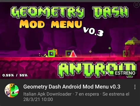 Geometry dash с читами мод меню