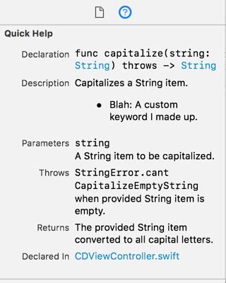 Ios Swift Annotation Tag Stack Overflow