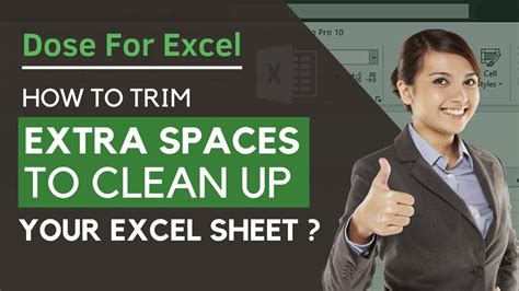 Excel Trim Extra Spaces At Kenneth Mcgray Blog