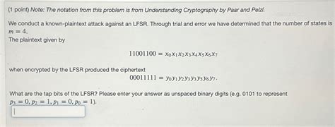 Solved 1 ﻿point ﻿note The Notation From This Problem Is