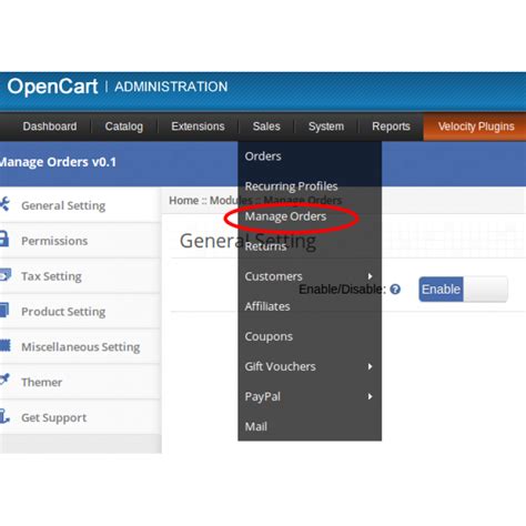 OpenCart Admin Order Edit Customer Order Extension Knowband