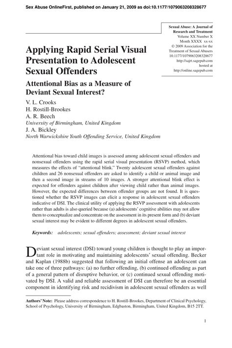 pdf applying rapid serial visual presentation to adolescent sexual