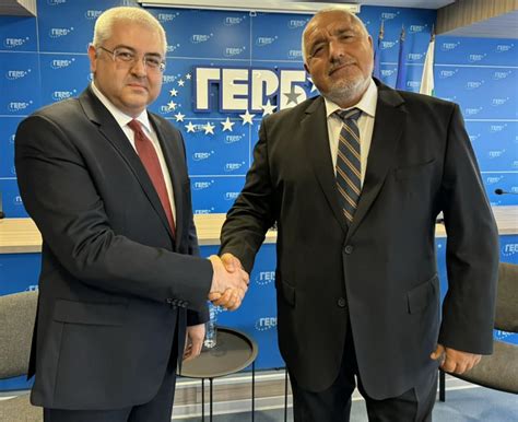 Борисов прие честитка от посланика на Турция у нас прати поздрави на
