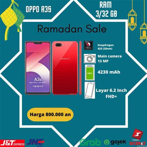 Jual Oppo A S Ram Gb Garansi Tahun New Original Biru Di Seller Stonegadget Pejagalan