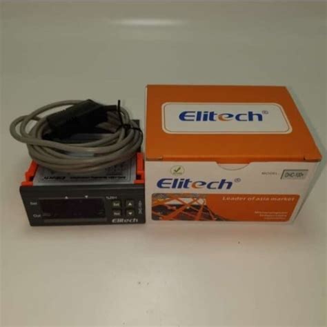 Promo Elitech Dhc 100 Thermostat Digital Temperatur Humidity Controller Diskon 26 Di Seller