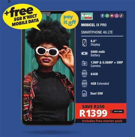 Mobicel Ix Pro Smartphone G Lte Offer At Checkers