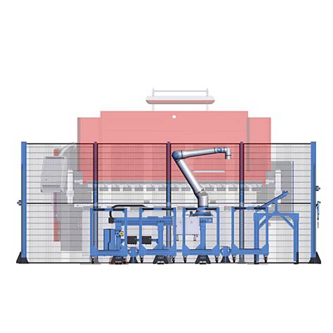 Ur20 7th Axis Robot Cell Press Brake Vention