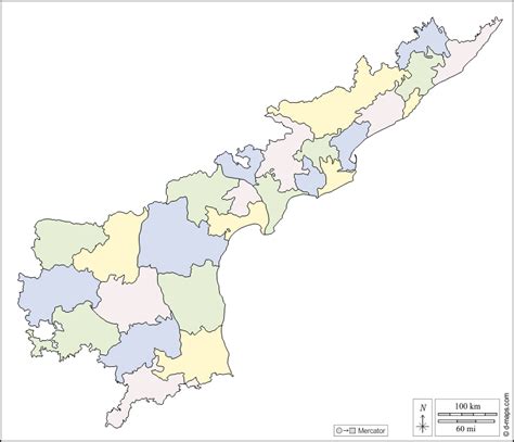 Andhra Pradesh D Free Map Free Blank Map Free Outline Map