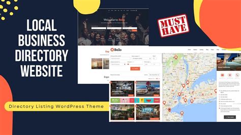 Local Business Directory Pro Website Directory City Guide And Listing