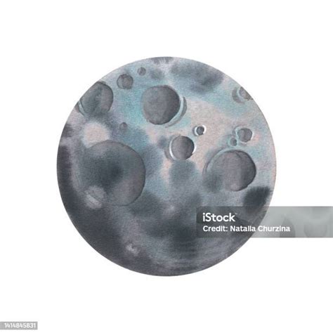 달 천체 환상 수채화 그림 큰 고래 세트에서 격리 된 물체 장식 및 디자인 작곡 엽서 포스터 스티커 풍경 수채화에 대한 스톡 벡터 아트 및 기타 이미지 Istock