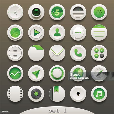 인명별 황록색 라운드 아이콘 1 세트 2015년에 대한 스톡 벡터 아트 및 기타 이미지 2015년 가정용 캠코더 계산기