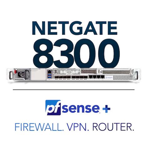 Netgate 8300 PfSense Security Gateway