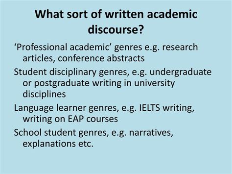 Ppt Professional And Academic Discourse Module Powerpoint
