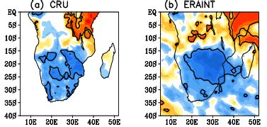 The Coefficient Of Correlation Between ENSO And Precipitation Over Download Scientific Diagram