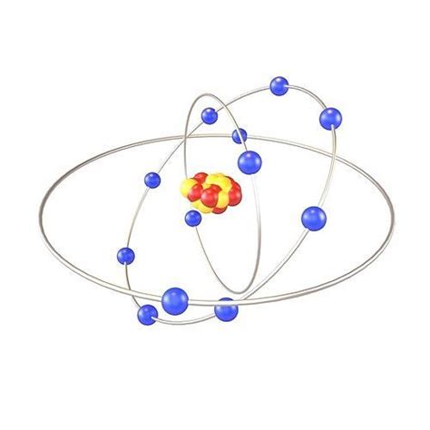 Magnesium Atom 3d Model