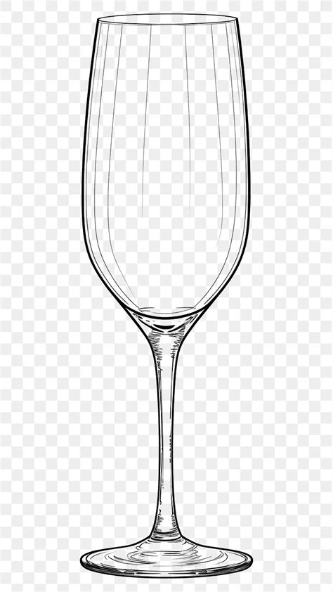 Wine Glass Line Art Collage Premium Photo Illustration Rawpixel