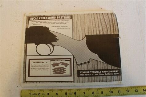 Gun Decal Checkering Patterns By Stan Detreville And Co Parrwen 10 3855910566