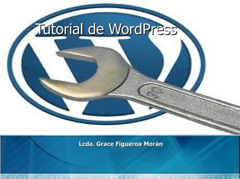 Manual Wordpress Ppt