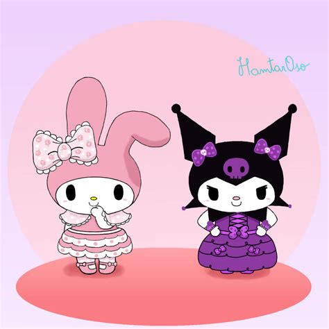 My Melo Y Kuromi By Hamtaroso On Deviantart