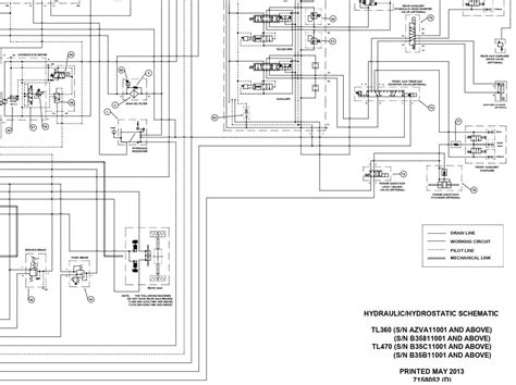Bobcat Telescopic Handler TL Electrical And Hydraulic Schematic