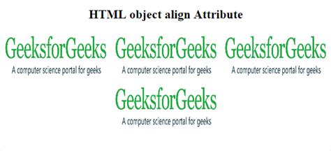 Html 对齐属性 码农参考