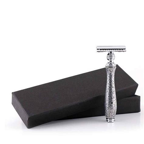Antique Double Edge Safety Razor Silver Anees Products