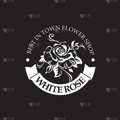 玫瑰花蕾会徽素材 花瓣网