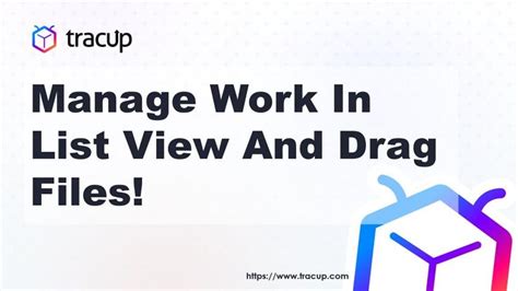 How To React Work Management Drag And Drop In Listview Dashboard With Tracup Management