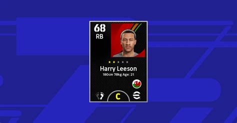 Harry Leeson 统计 Efootball 2022