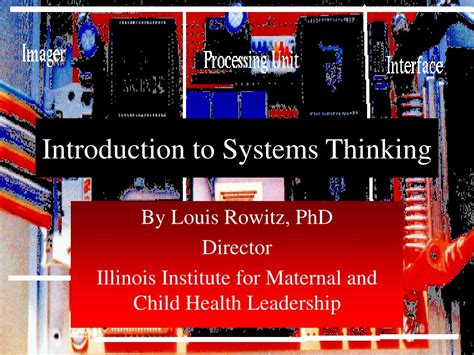 ppt introduction to systems thinking powerpoint presentation free