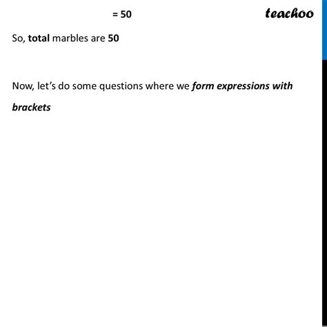 Ganita Prakash Bracket In Expressions Class 7 Maths Teachoo