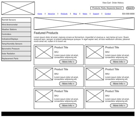 Wireframe Example