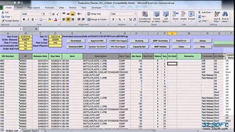 Production Tracking Spreadsheet With Regard To 017 Template Ideas Free