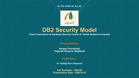 db2 security model ppt