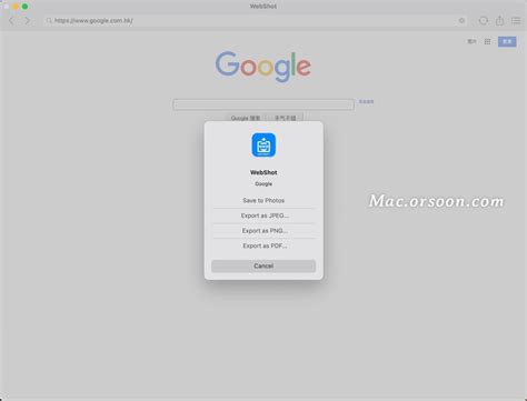 网页截图工具：webshot For Mac 哔哩哔哩