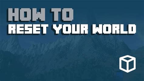 How To Reset Your Minecraft World And Start On A New World