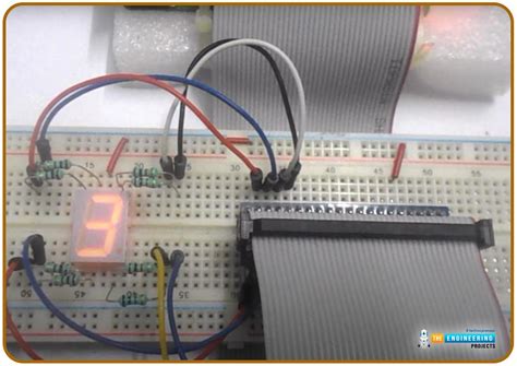 interface 7 segment display with raspberry pi 4 the engineering projects