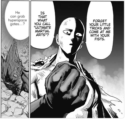 Epic One Punch Man Panel One Punch Man Manga Saitama One Punch Man