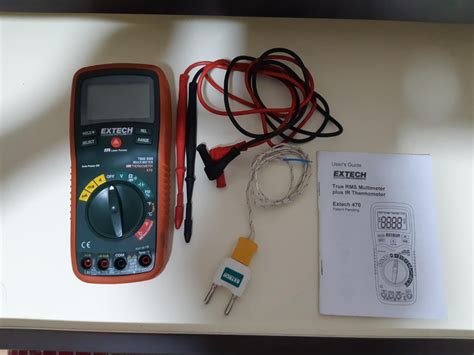 Extech 470 True Rms Multimeter And Ir Thermometer Furniture And Home Living Home Improvement