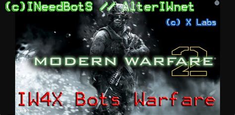 Call of Duty Modern Warfare 2 IW4X SP-MP-LAN Skirmish AI Bots file - ModDB