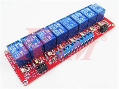 8 Output Relay Module Works On 5v Signal Sku Kit M9 Ram Electronics Website