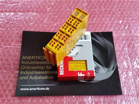 Beckhoff EL2904 EtherCAT 4 Channel Digital Output Terminal TwinSAFE Andre Ertel ANERTKOM