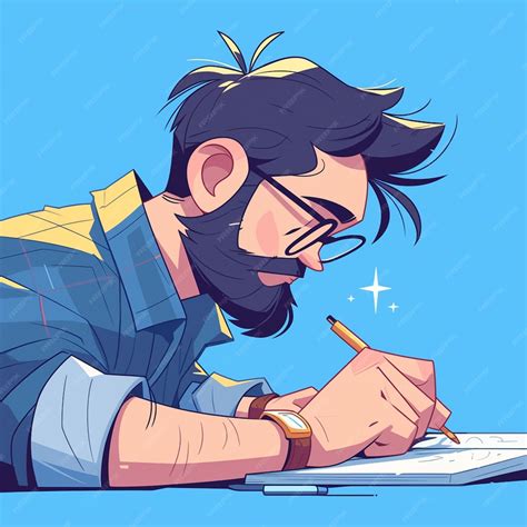 South Asian Male Software Developer In His 20s Writing Code Premium Ai Generated Vector