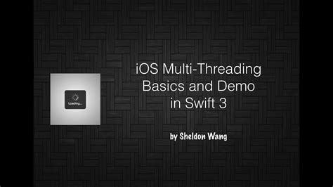 Ios Tutorial Multi Threading Basics Image Downloading In Swift 3 Youtube
