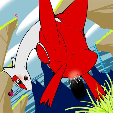 rule 34 back view blush color cum day female insertion latias latios