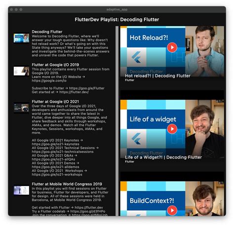 Apps adaptables en Flutter | Google Codelabs
