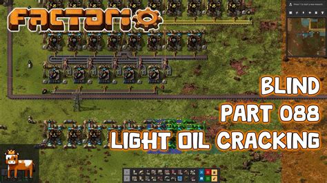 Idiot Plays Factorio Part 088 Light Oil Cracking Youtube