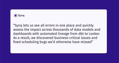 Synq On Linkedin To Confidently Assess An Issues Severity You Need To Look Across The…
